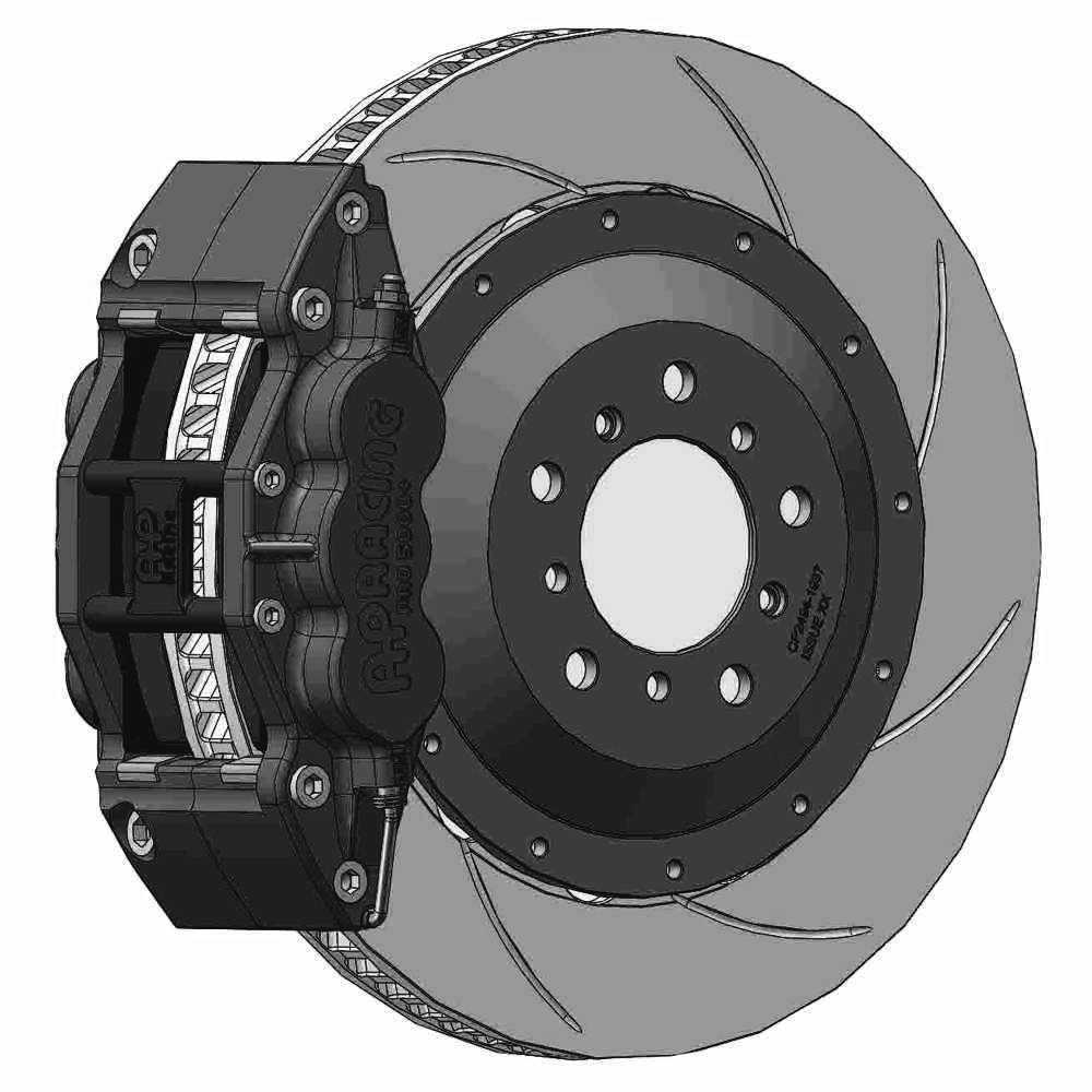 M3 E90 - E92 - E93 - 4 Piston Rear Kit - CP6602-1003NP | AP Racing