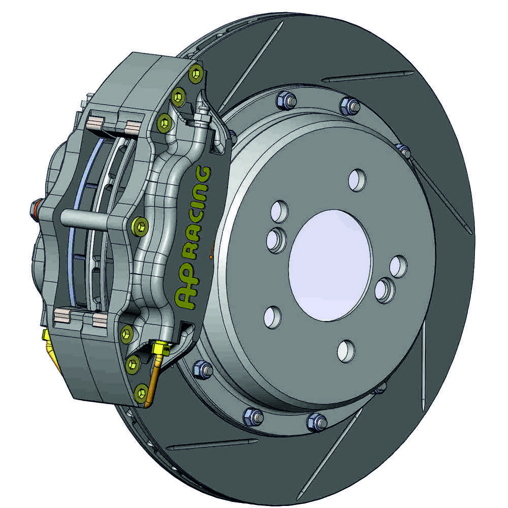 M3 E46 - 6 Piston Front Kit - CP5260-1003NP | AP Racing