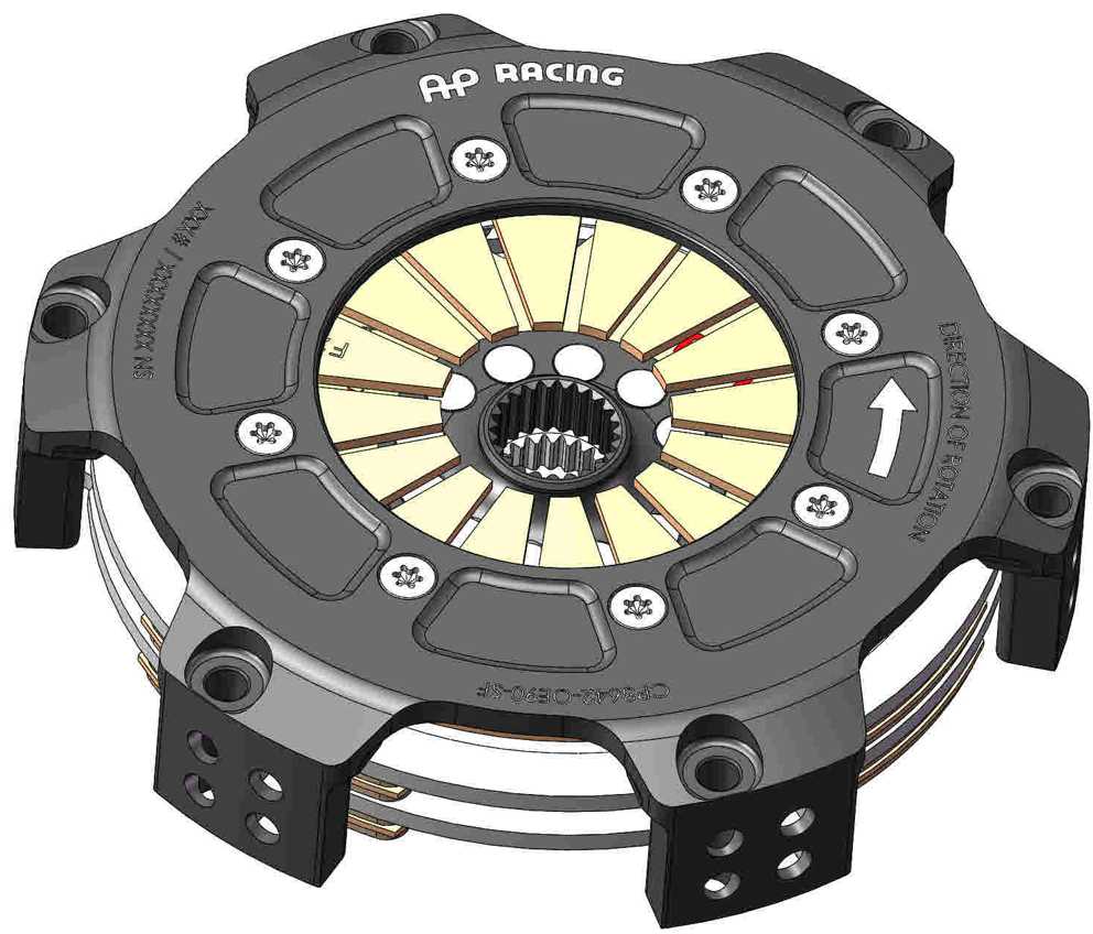 CP8742 - Ø184mm (7¼") - Twin Plate - Heavy Duty - 12 Bolt | AP Racing