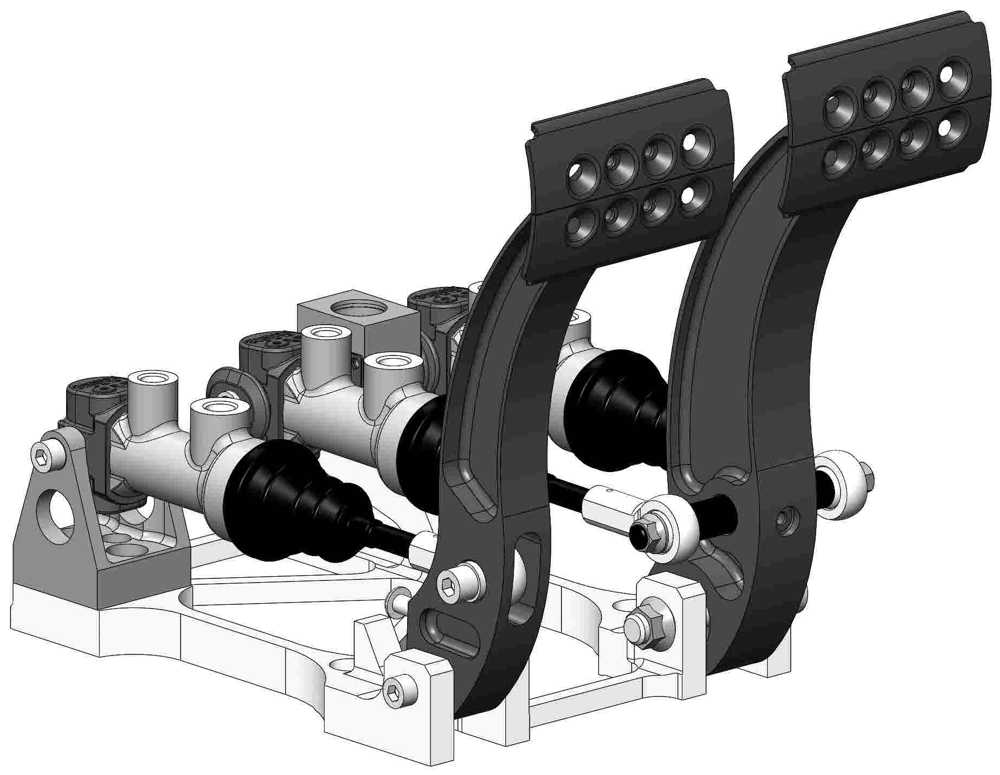 CP5500-605 - 3 Pedal Option | AP Racing