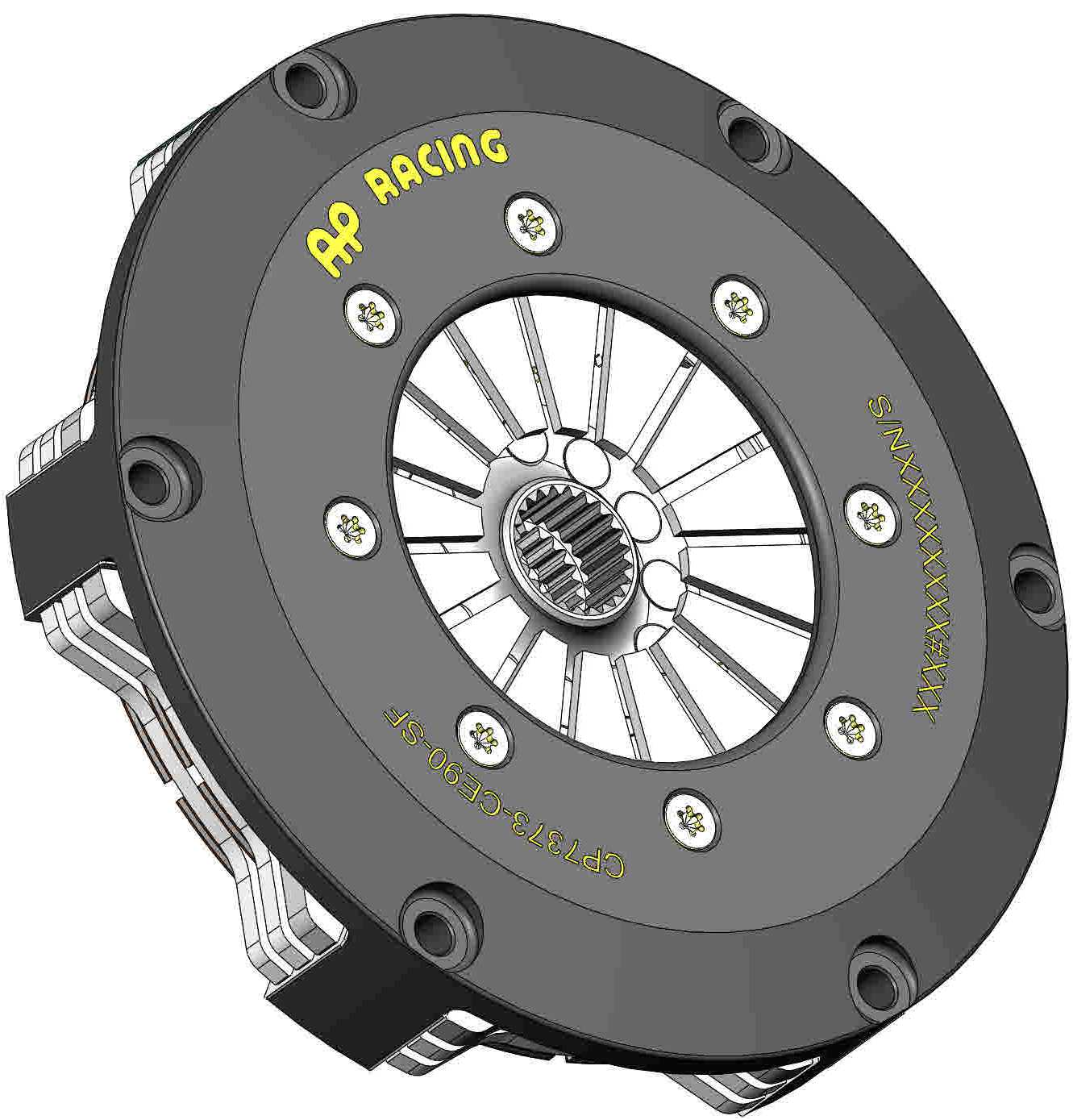 CP7372 Family - Twin (2) Plate | AP Racing